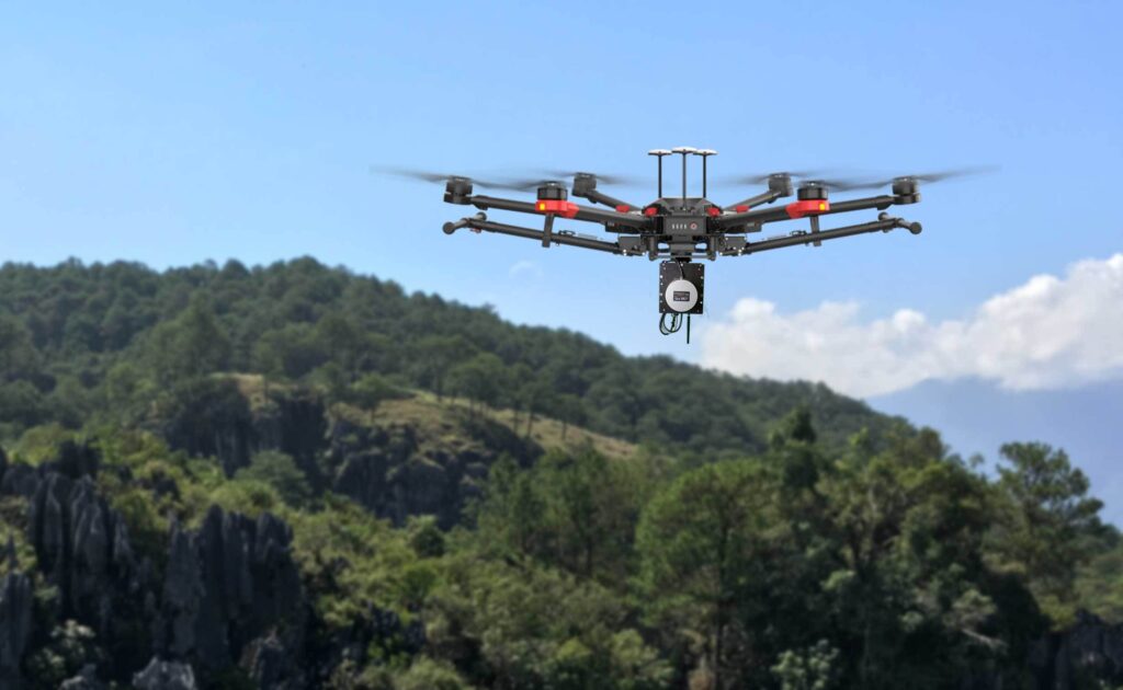 Revolution in Land Surveying with Drones